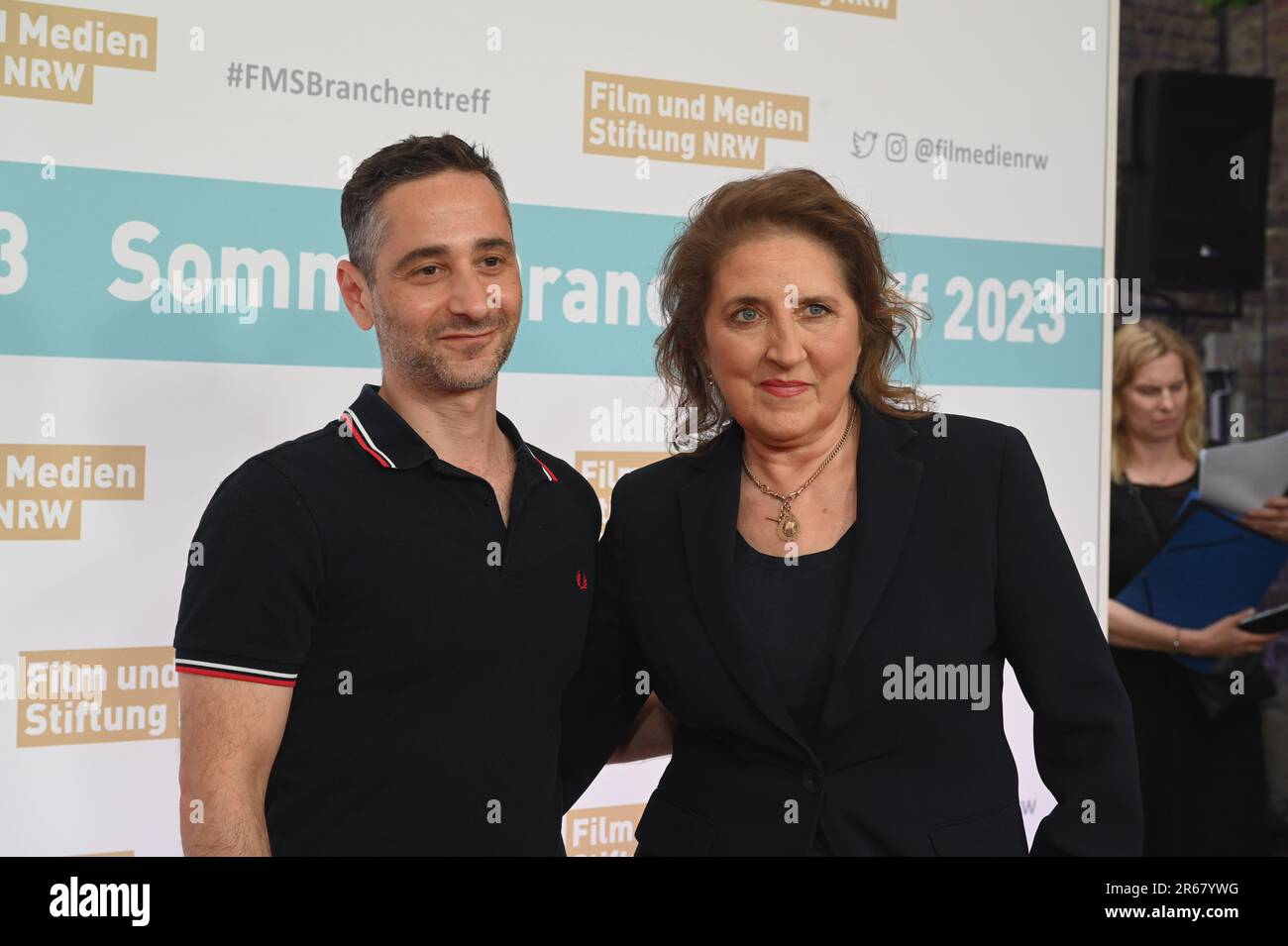 Cologne, Germany. 06th June, 2023. Actor Denis Moschitto and Petra ...