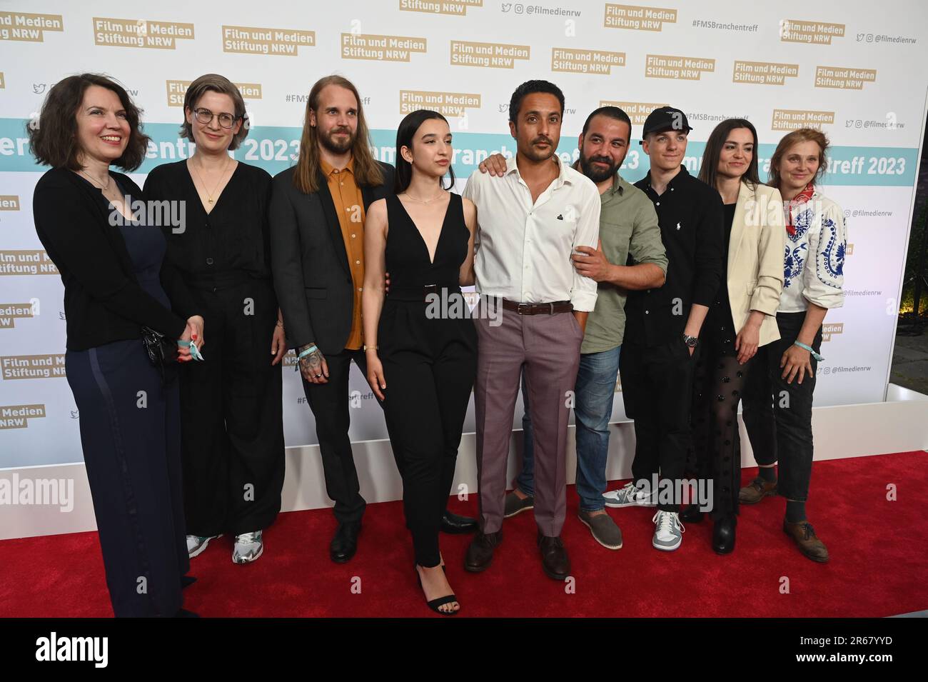 Cologne, Germany. 06th June, 2023. Team of the series Habibi Baba Boom ...