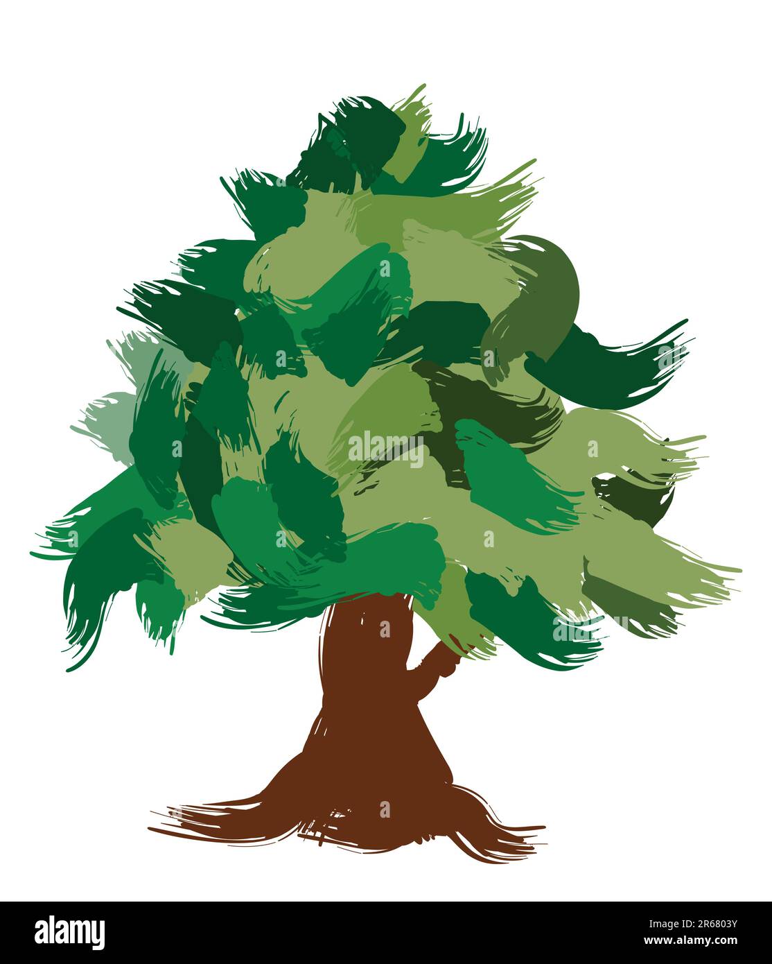 vector tree design, easily editable vector illustration Stock Vector ...