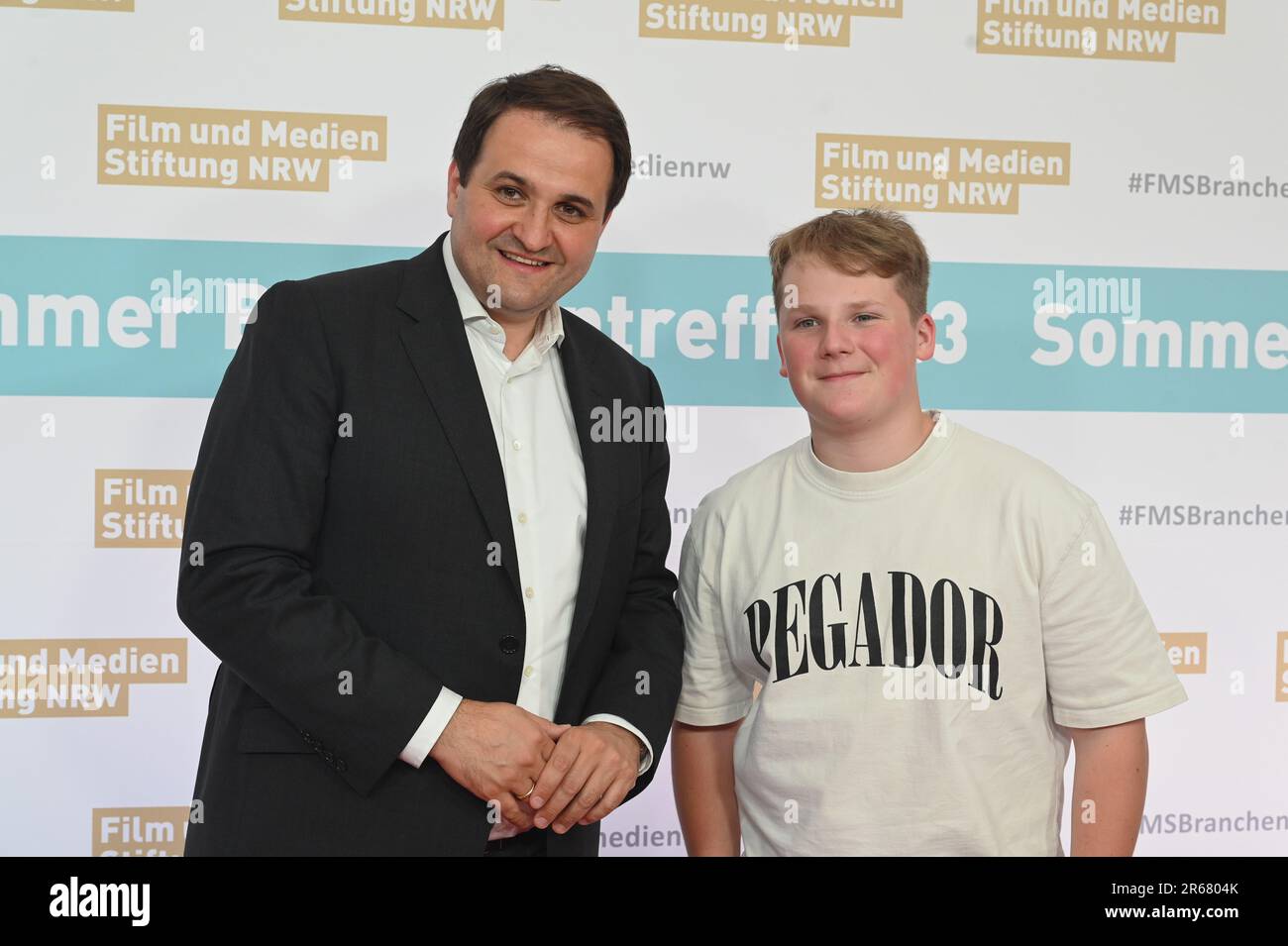 Cologne, Germany. 06th June, 2023. NRW Media Minister Nathanael ...
