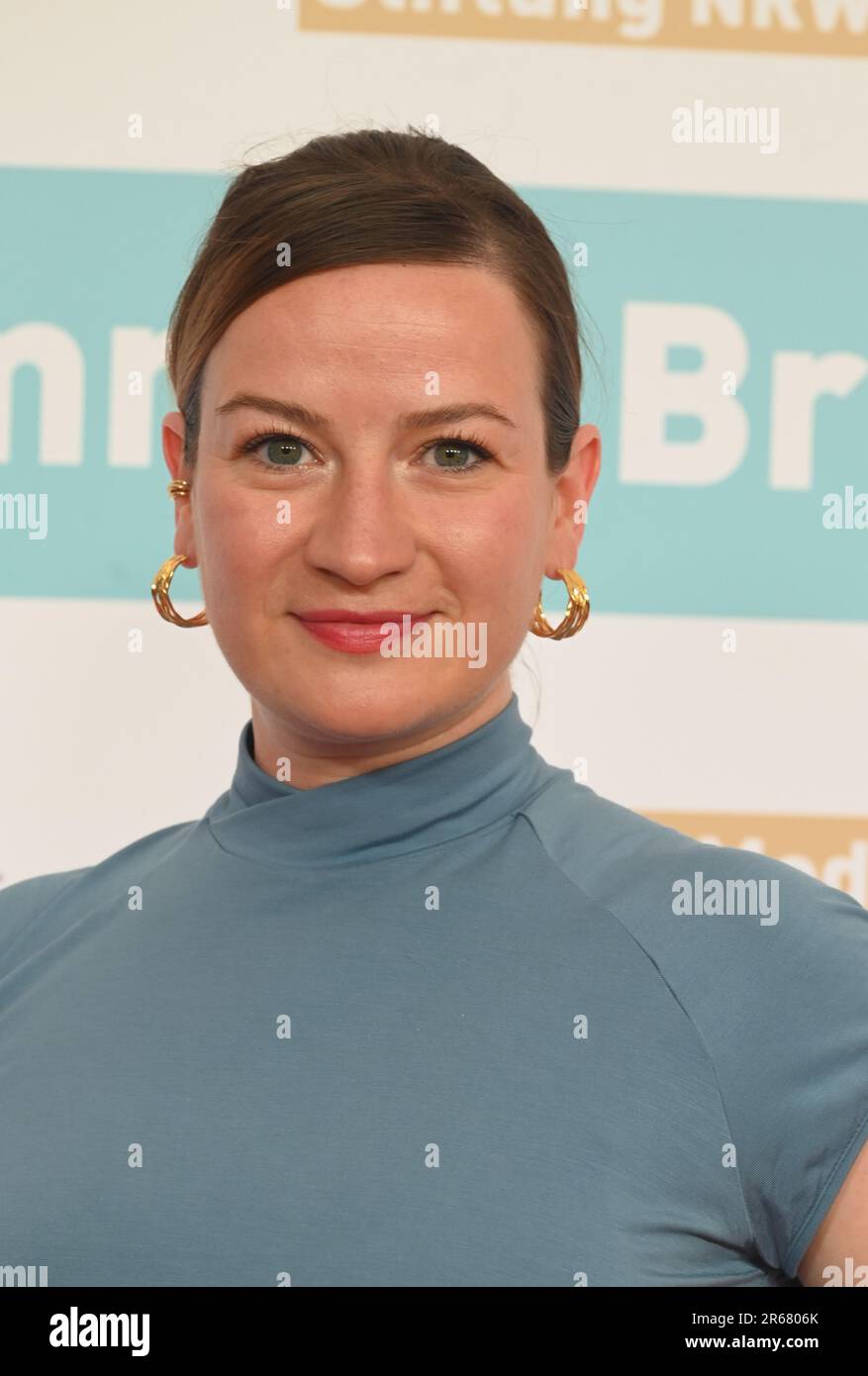 Cologne, Germany. 06th June, 2023. Actress Nina Gummich comes to the ...