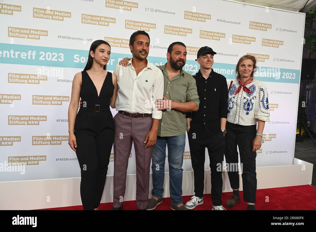 Cologne, Germany. 06th June, 2023. Team of the series Habibi Baba Boom ...