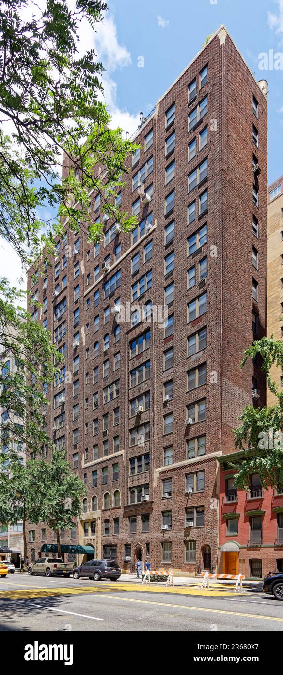 George & Edward Blum designed 419 E 57th Street, a luxury high rise apartment building in ...
