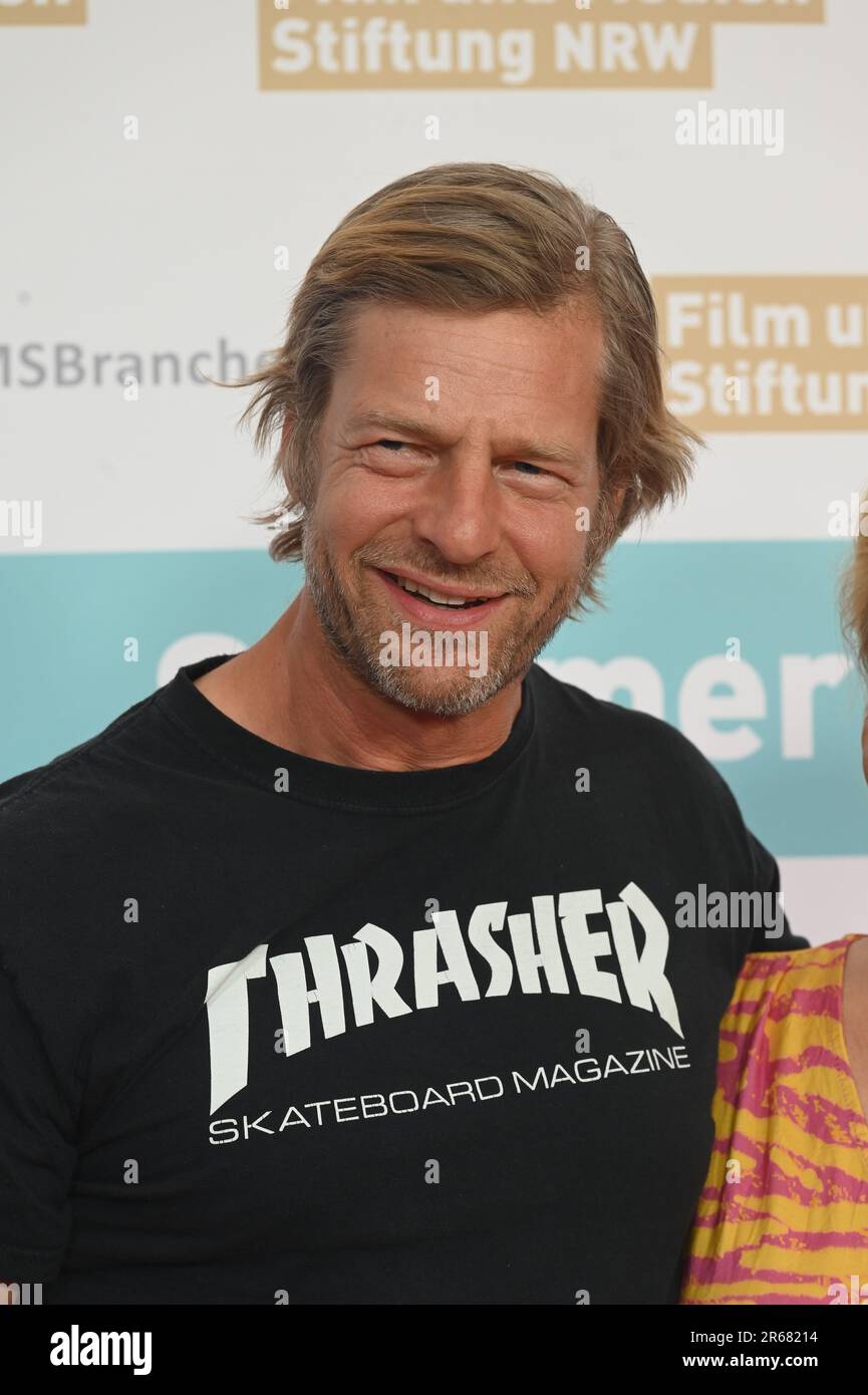 Cologne, Germany. 06th June, 2023. Actor Henning Baum comes to the 2023 ...