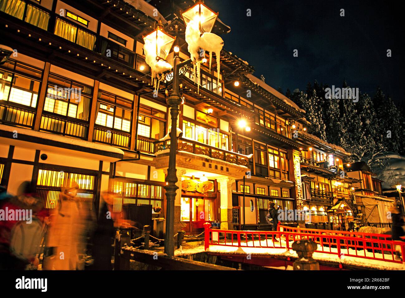 Ginzan onsen in yamagata hi-res stock photography and images - Alamy