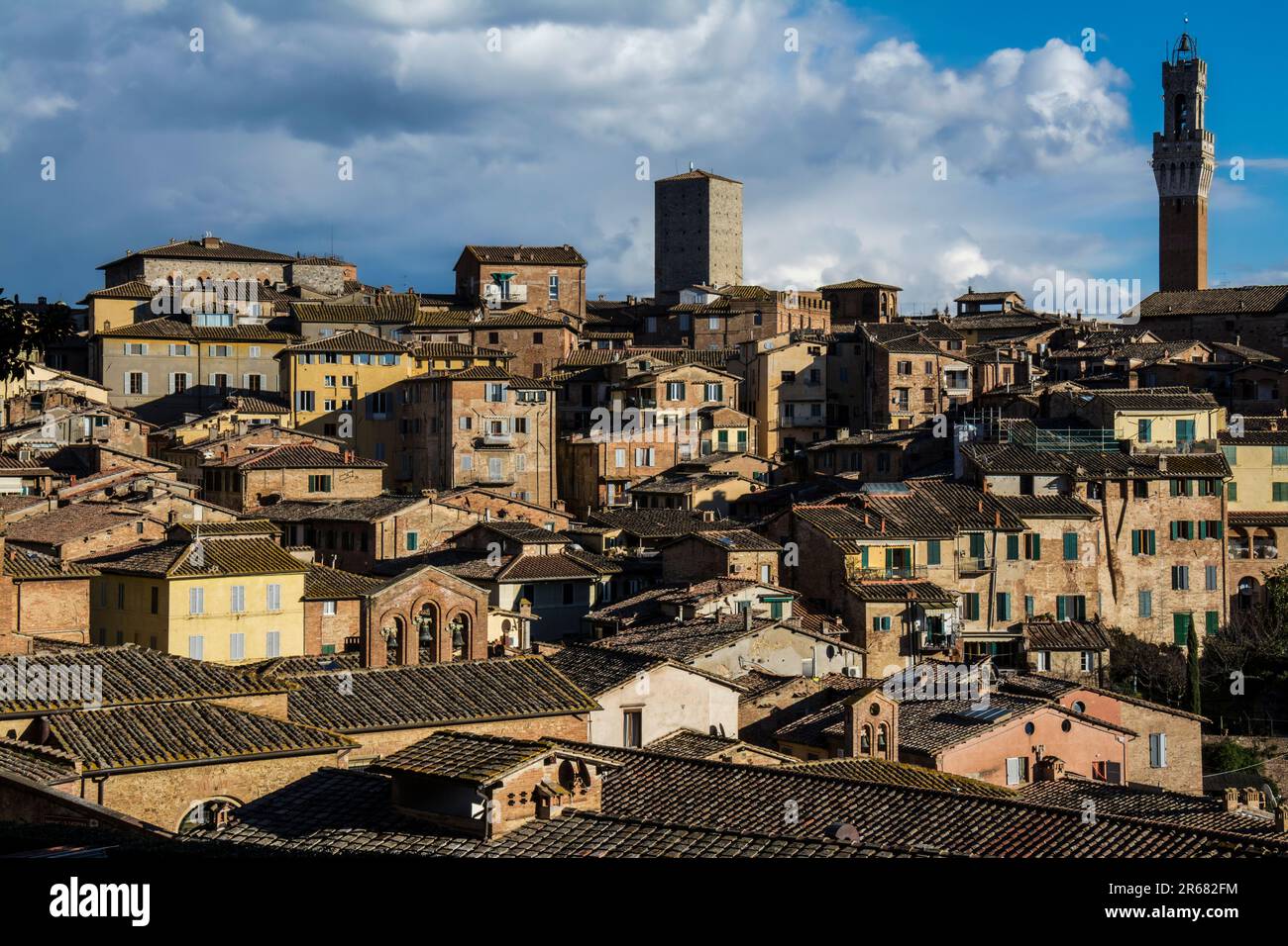 Tower sienna hi-res stock photography and images - Alamy