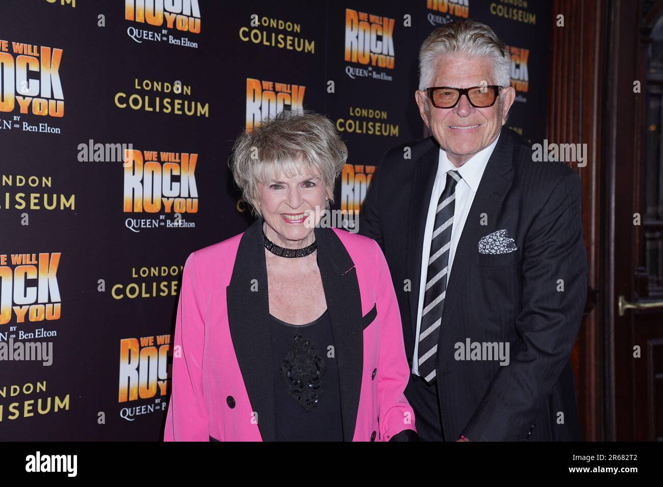 Gloria Hunniford and Stephen Way attend the gala performance of We Will ...