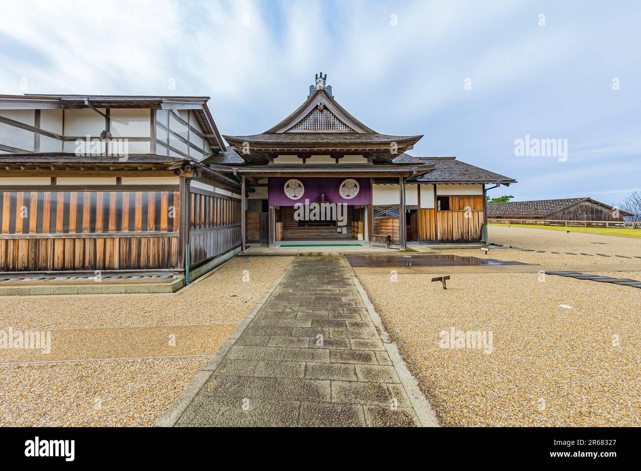 Sado Magistrate's office restored in 2000 Stock Photo - Alamy