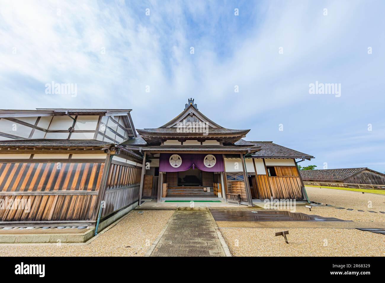 Sado Magistrate's office restored in 2000 Stock Photo - Alamy