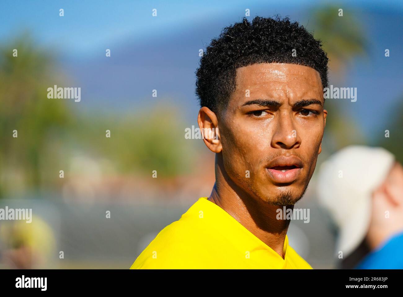 Marbella, Spain. 07th Jan, 2023. Jude Bellingham seen after a training ...