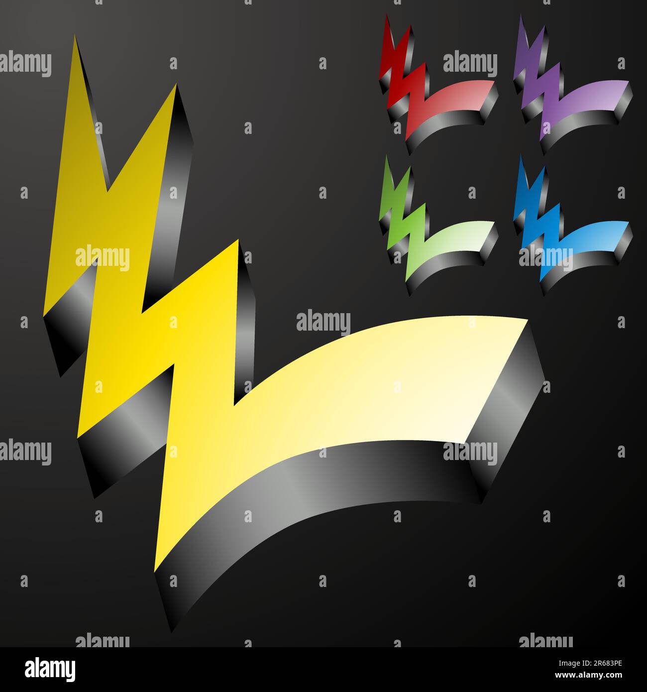 Check mark button 3d Stock Vector Images - Alamy