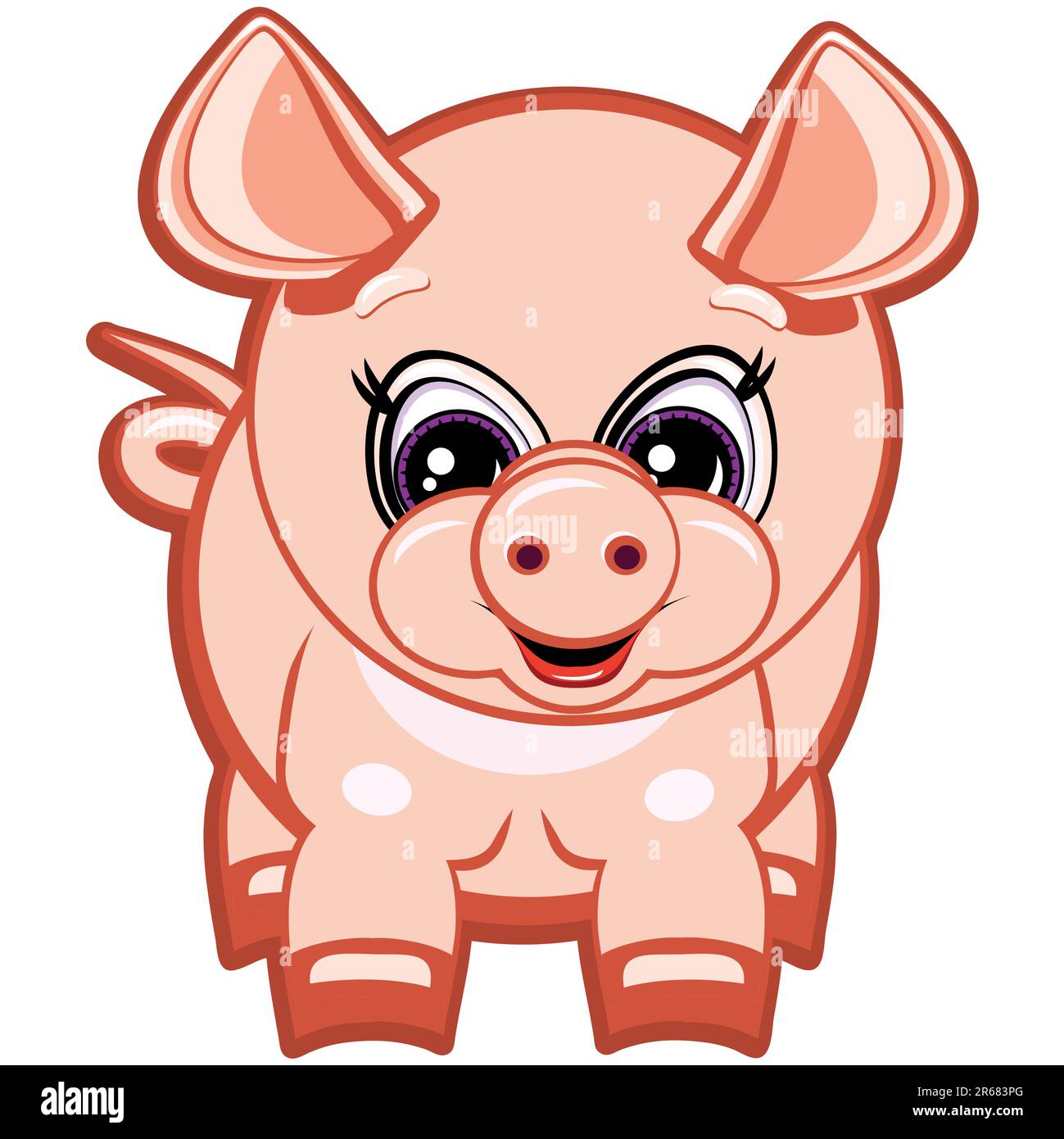 Pig cub Cut Out Stock Images & Pictures - Alamy