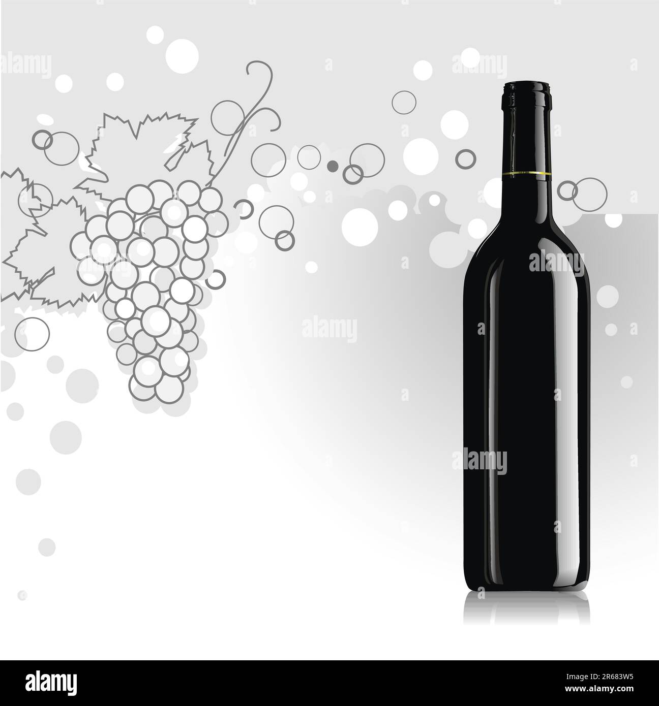 White grape image Stock Vector Images - Alamy