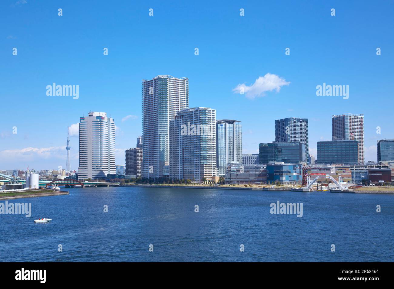 Buildings in Toyosu Stock Photo - Alamy