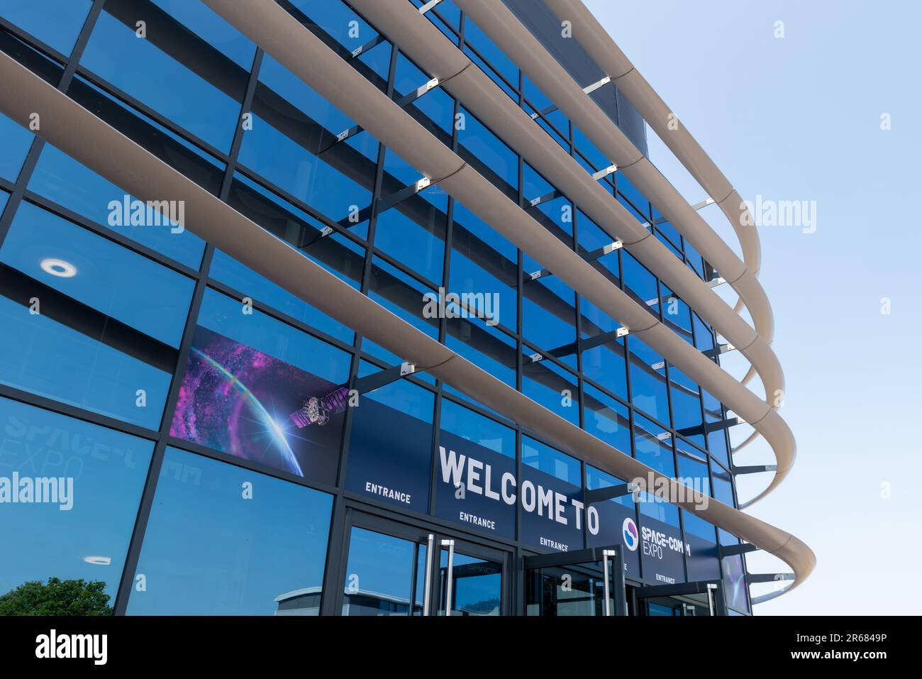 Space-Comm Expo 2023 space technology event in the Farnborough ...