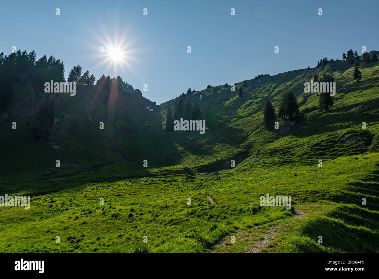 Beautiful Spring Hike at the Nagelfluhkette in Allgau from Gunzesried ...