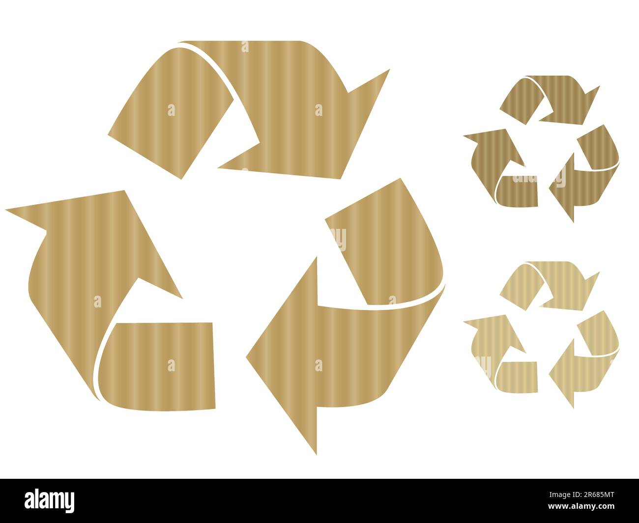 Cardboard recycle symbol. Please check my portfolio for more cardboard illustrations Stock ...
