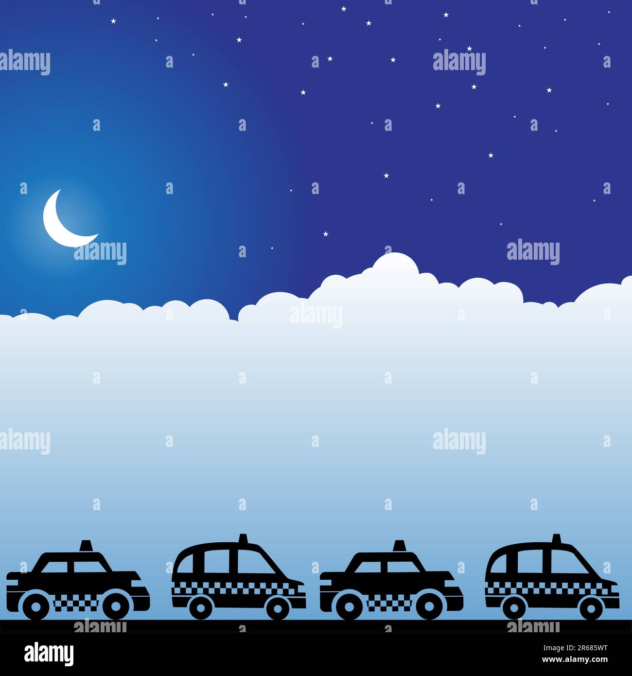 Night drive by Stock Vector Images - Alamy