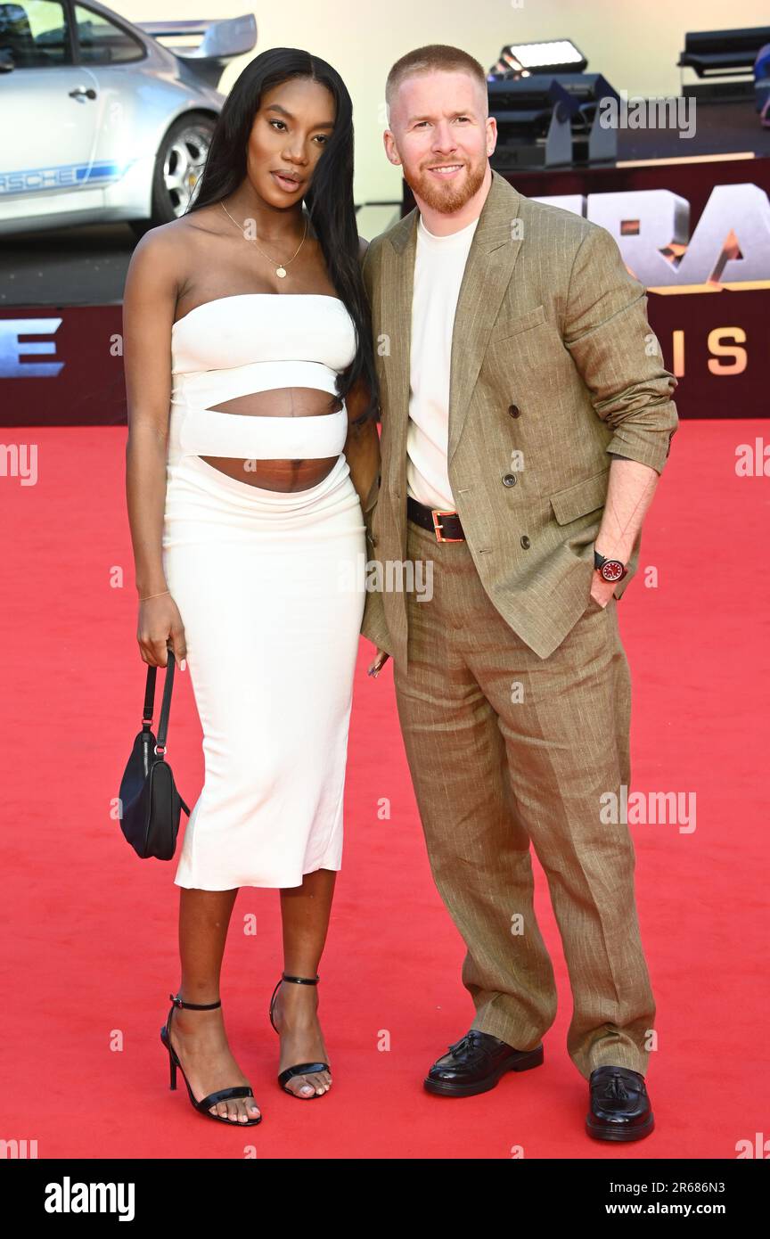 London, UK. 7th June, 2023. Chyna Mills and Neil Jones attends ...