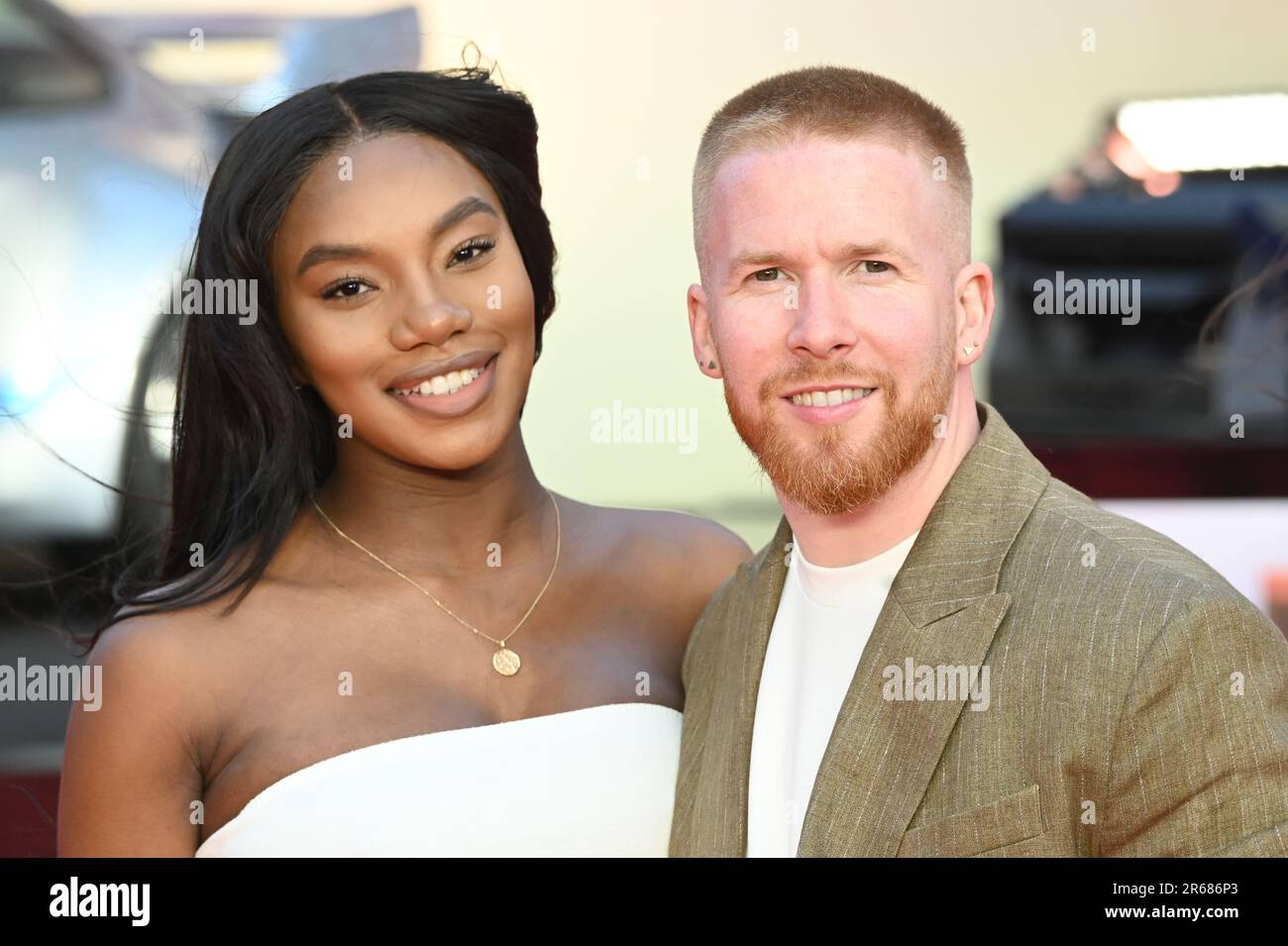 London, UK. 7th June, 2023. Chyna Mills and Neil Jones attends ...
