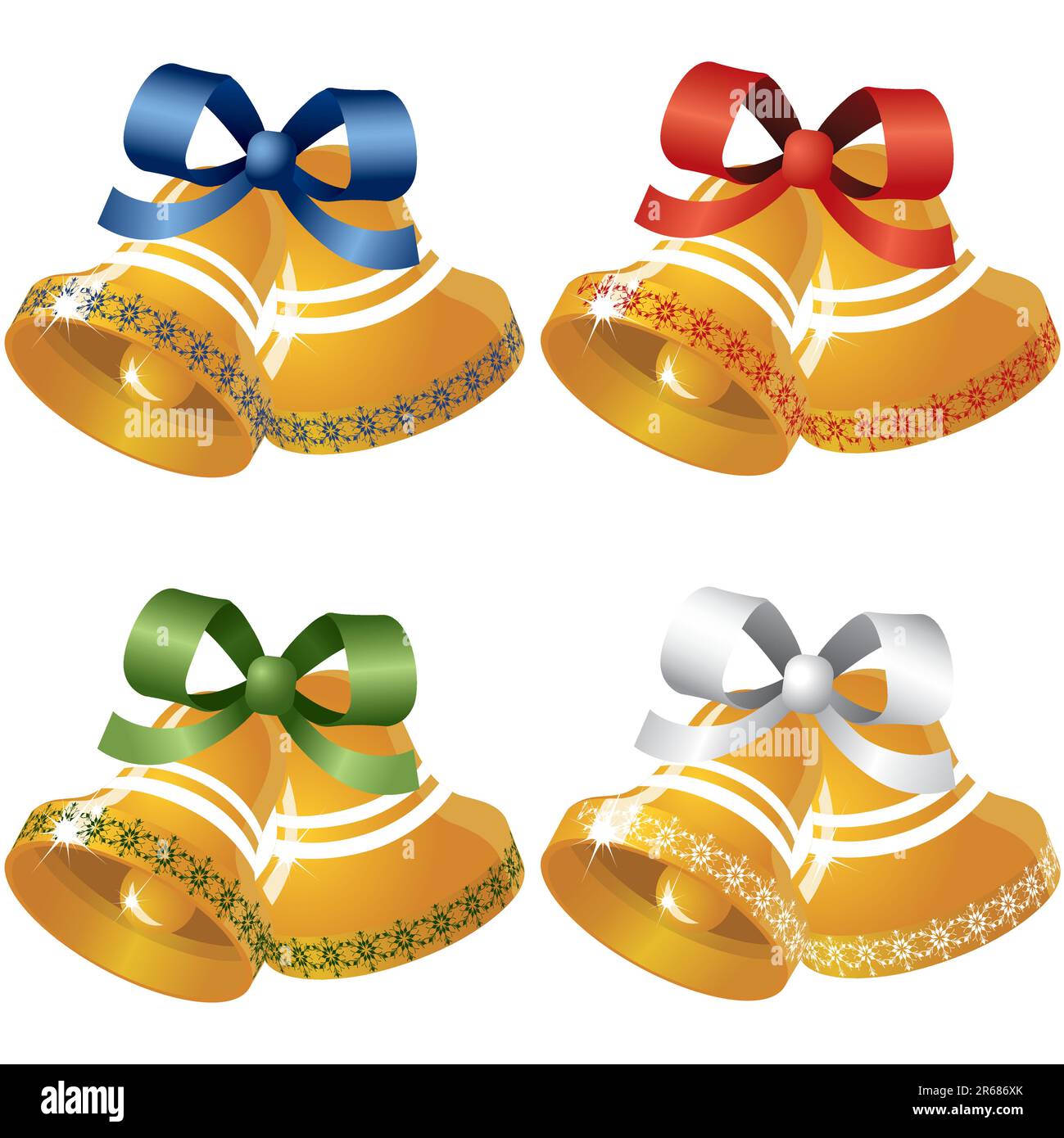 Set four bright colors hi-res stock photography and images - Alamy