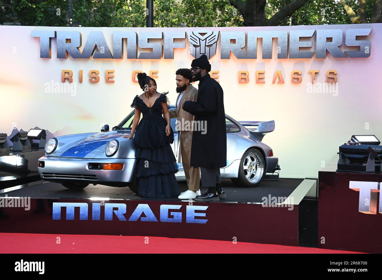 London, UK. 7th June, 2023. Dominique Fishback, Tobe Nwigwe, Director ...