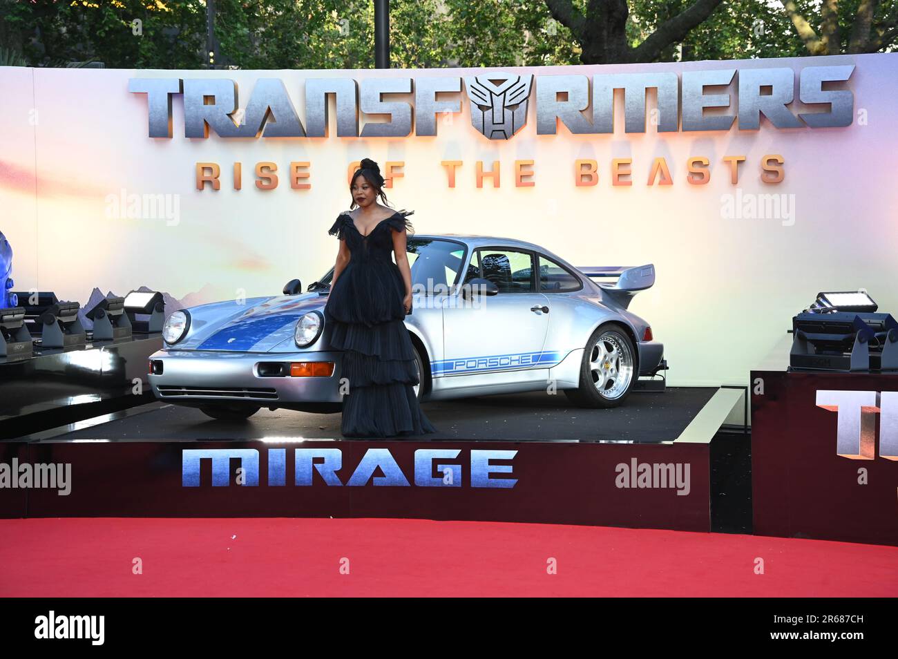 Steven caple jr and dominique fishback hi-res stock photography and ...