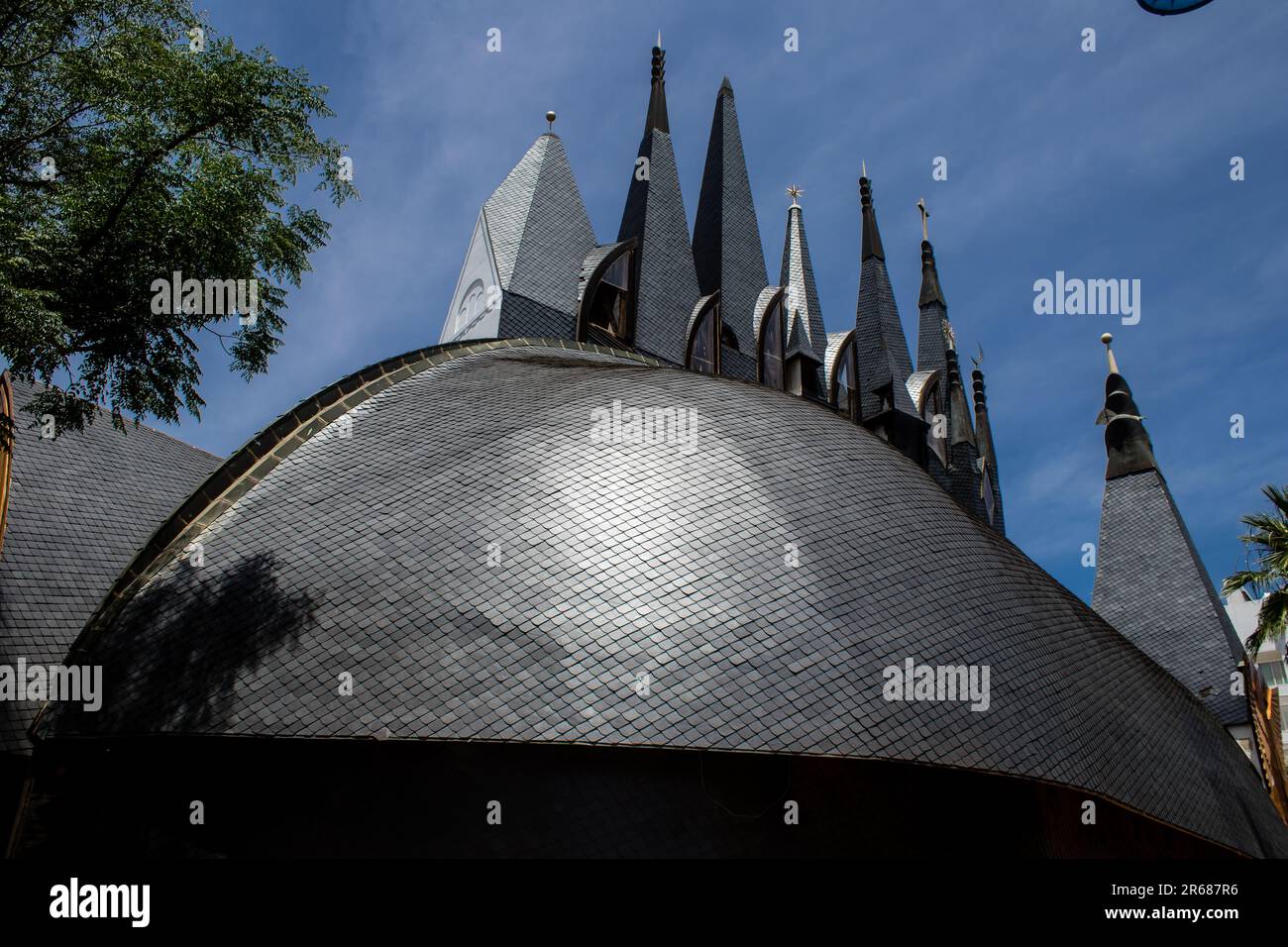 Seville, Spain - June 06, 2023 Architecture and cityscape of Cartuja ...