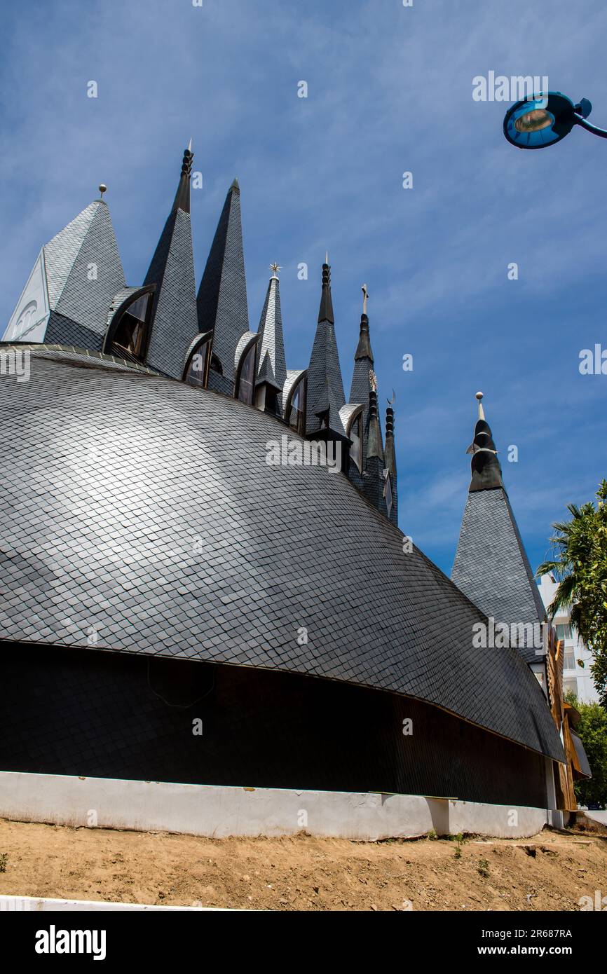 Seville, Spain - June 06, 2023 Architecture and cityscape of Cartuja ...