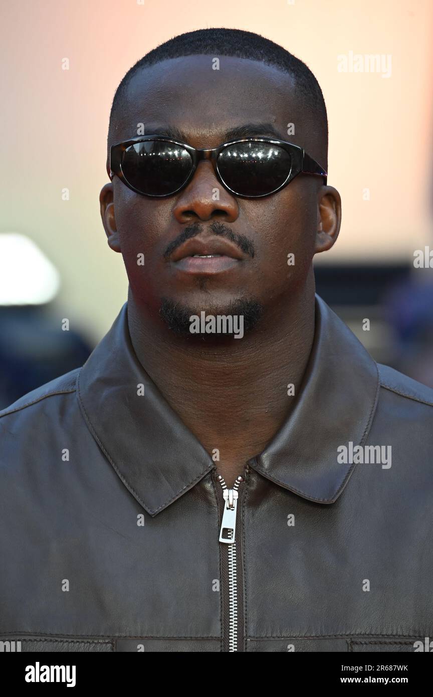 London, UK. 7th June, 2023. Jacob Banks attends the Transformers: Rise ...