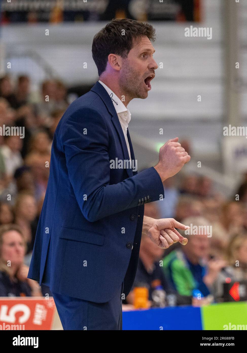 Headcoach sam rotsaert of charleroi hi-res stock photography and images ...
