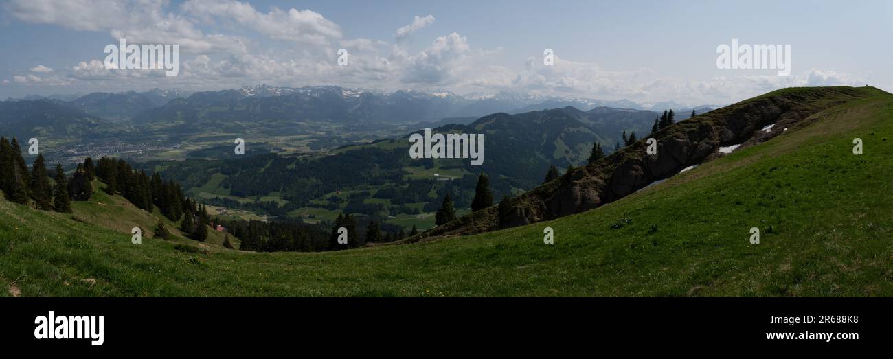 Beautiful Spring Hike at the Nagelfluhkette in Allgau from Gunzesried ...