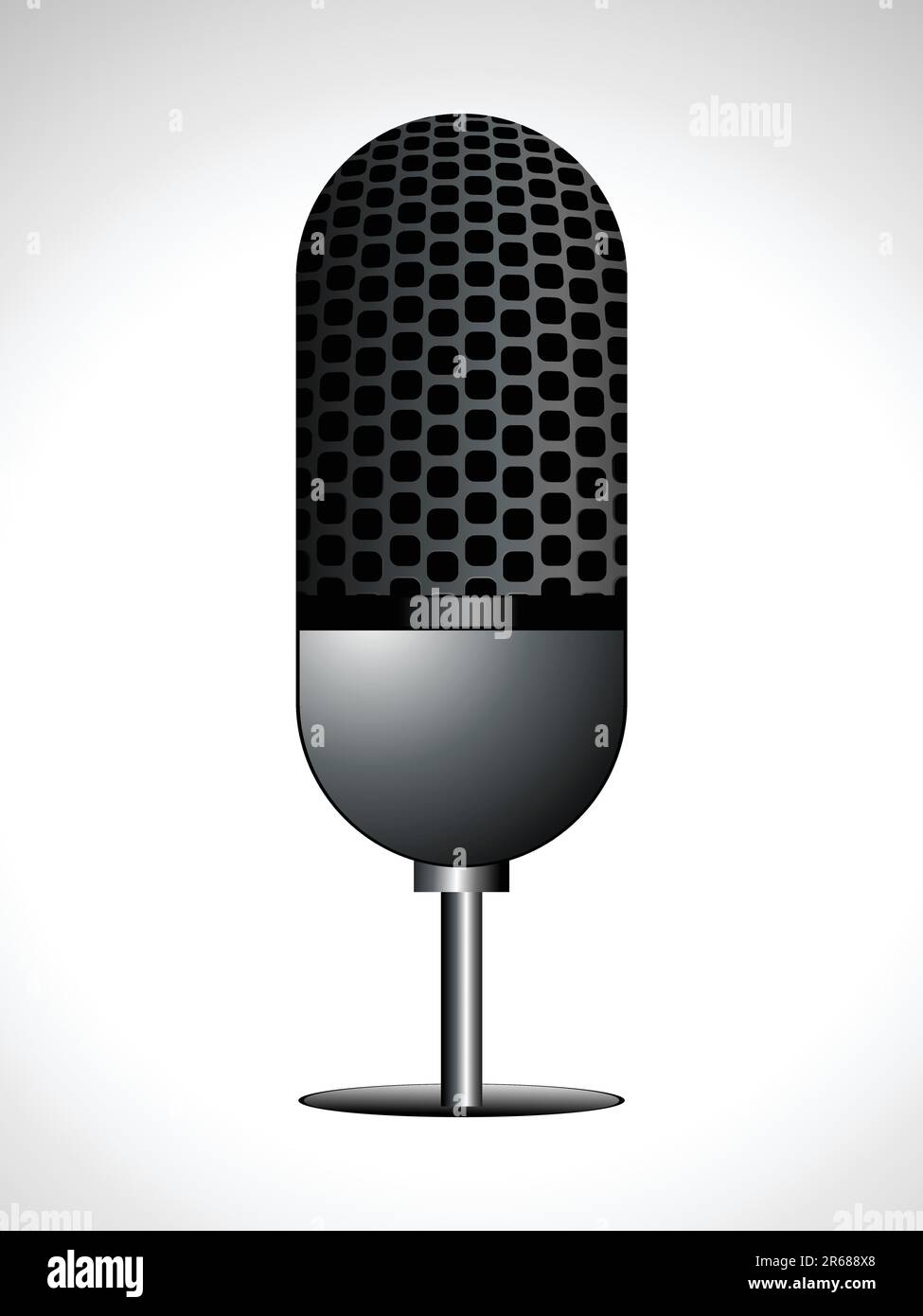 musical mic vector illustration Stock Vector Image & Art - Alamy