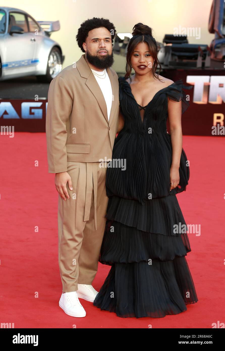 Steven caple jr and dominique fishback hi-res stock photography and ...