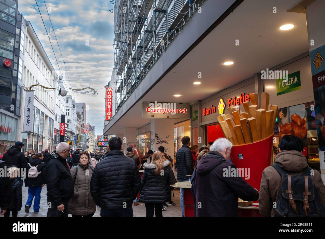Picture of a sign in a market of Dortmund, Germany, indicating it's ...