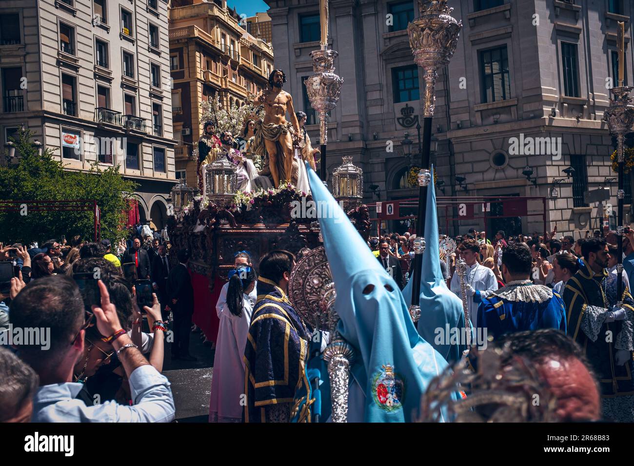 Step of the Holy Week in Andalusia Stock Photo - Alamy