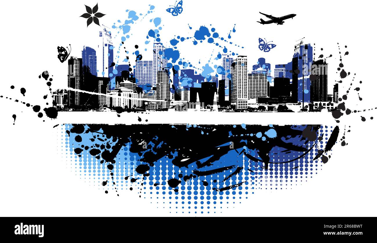 Cityscape background, urban art Stock Vector Image & Art - Alamy