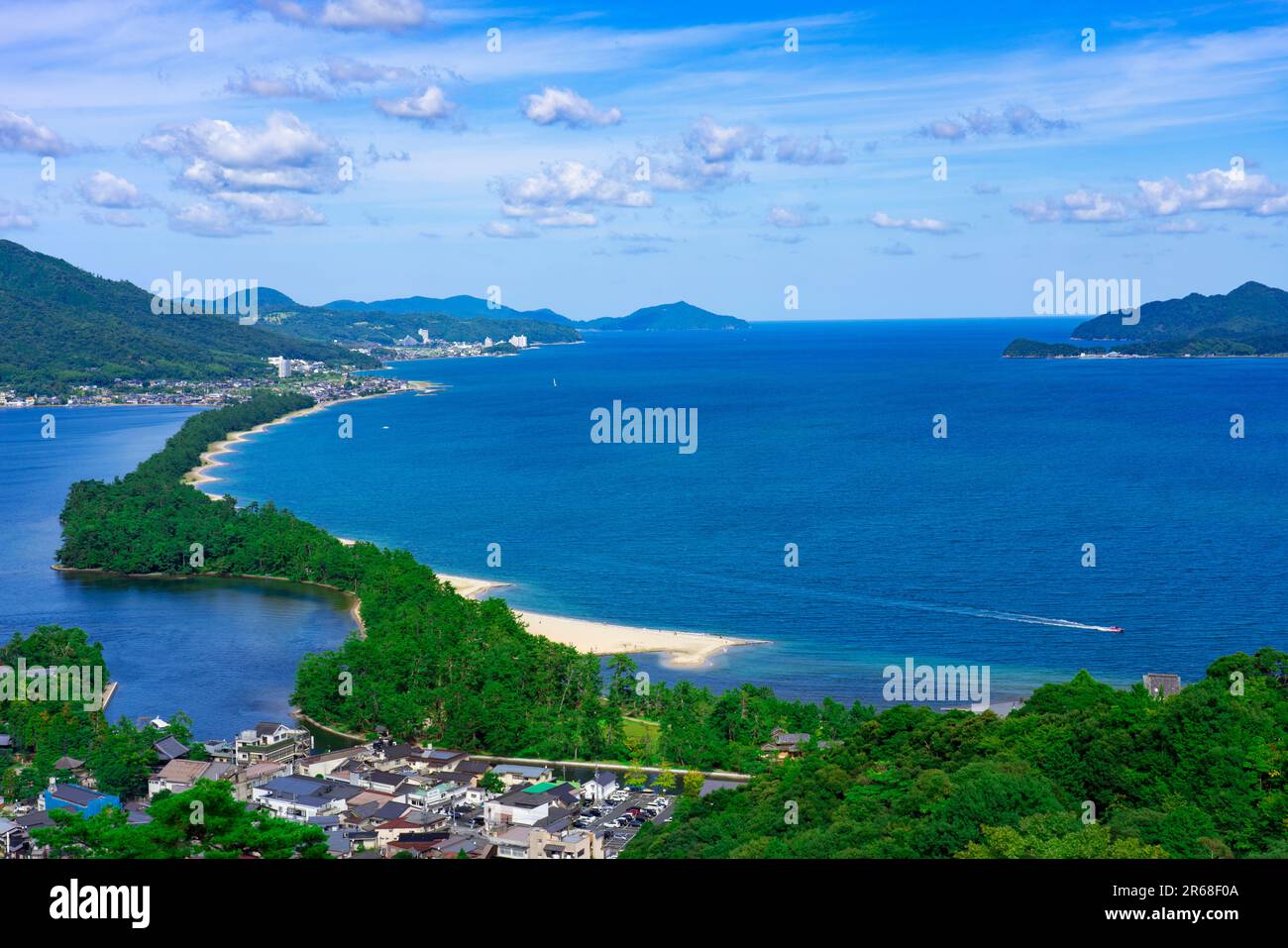 Amanohashidate and Miyazu Bay Stock Photo - Alamy