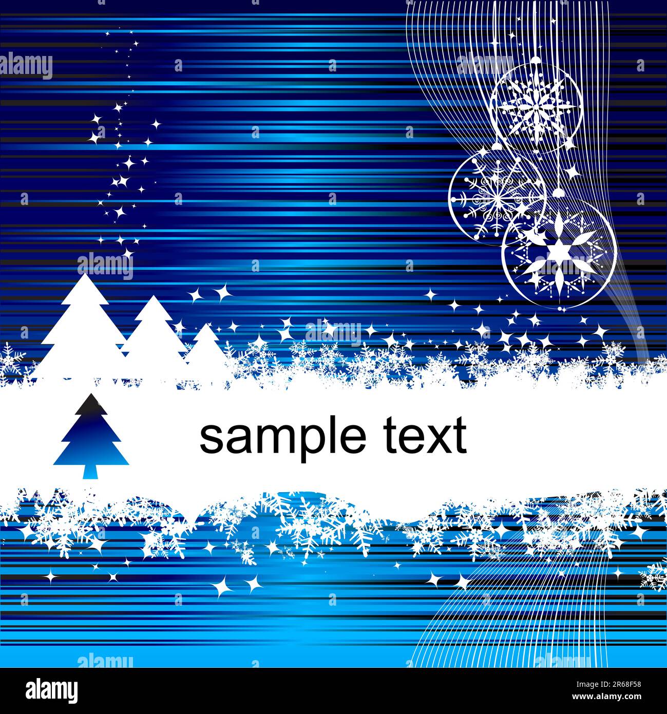 Christmas background with place for your text Stock Vector Image & Art ...