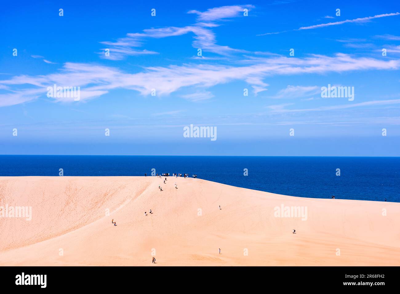 Tottori sand dunes Stock Photo - Alamy