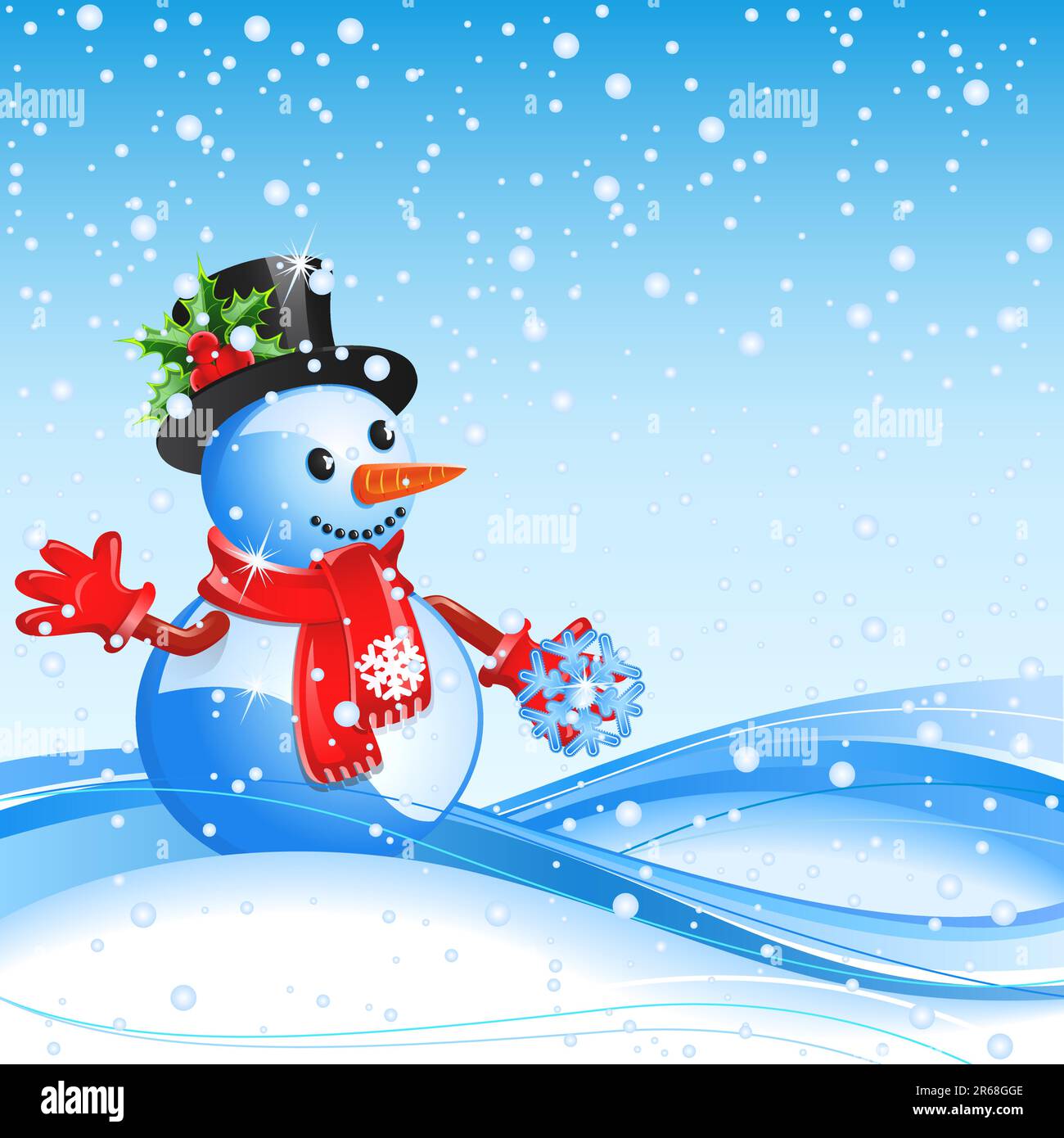 Bright snowflake Stock Vector Images - Alamy