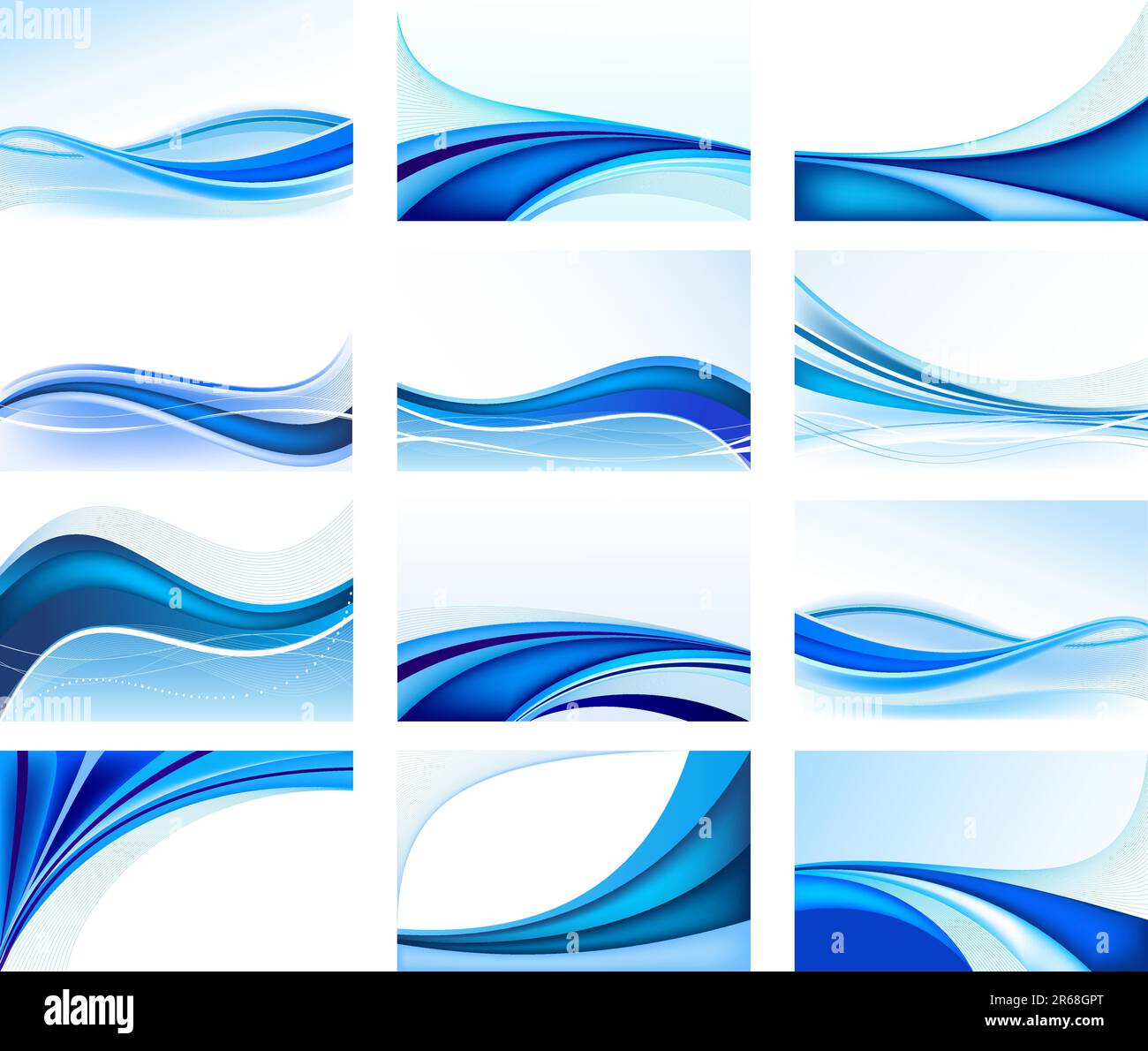 Set of abstract backgrounds vector Stock Vector Image & Art - Alamy
