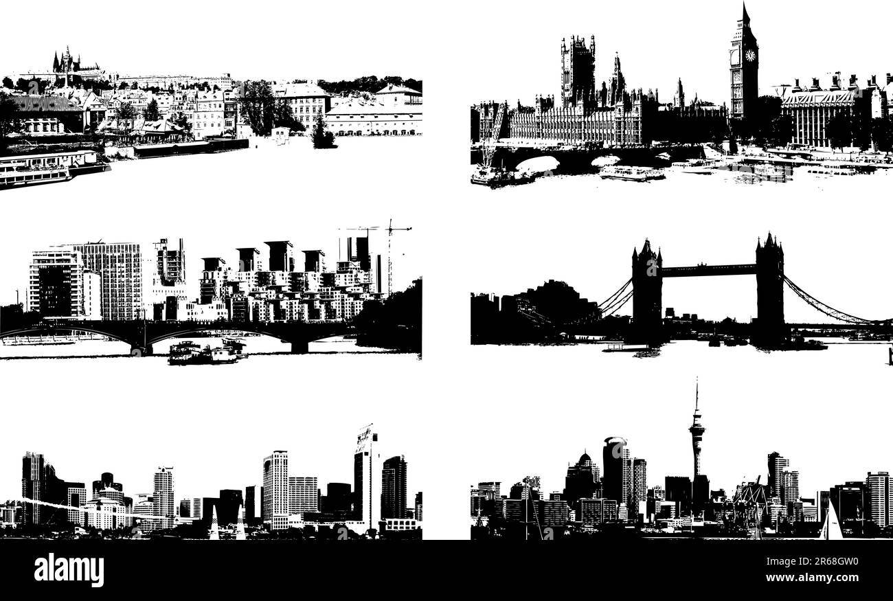 Back view black silhouette Stock Vector Images - Alamy