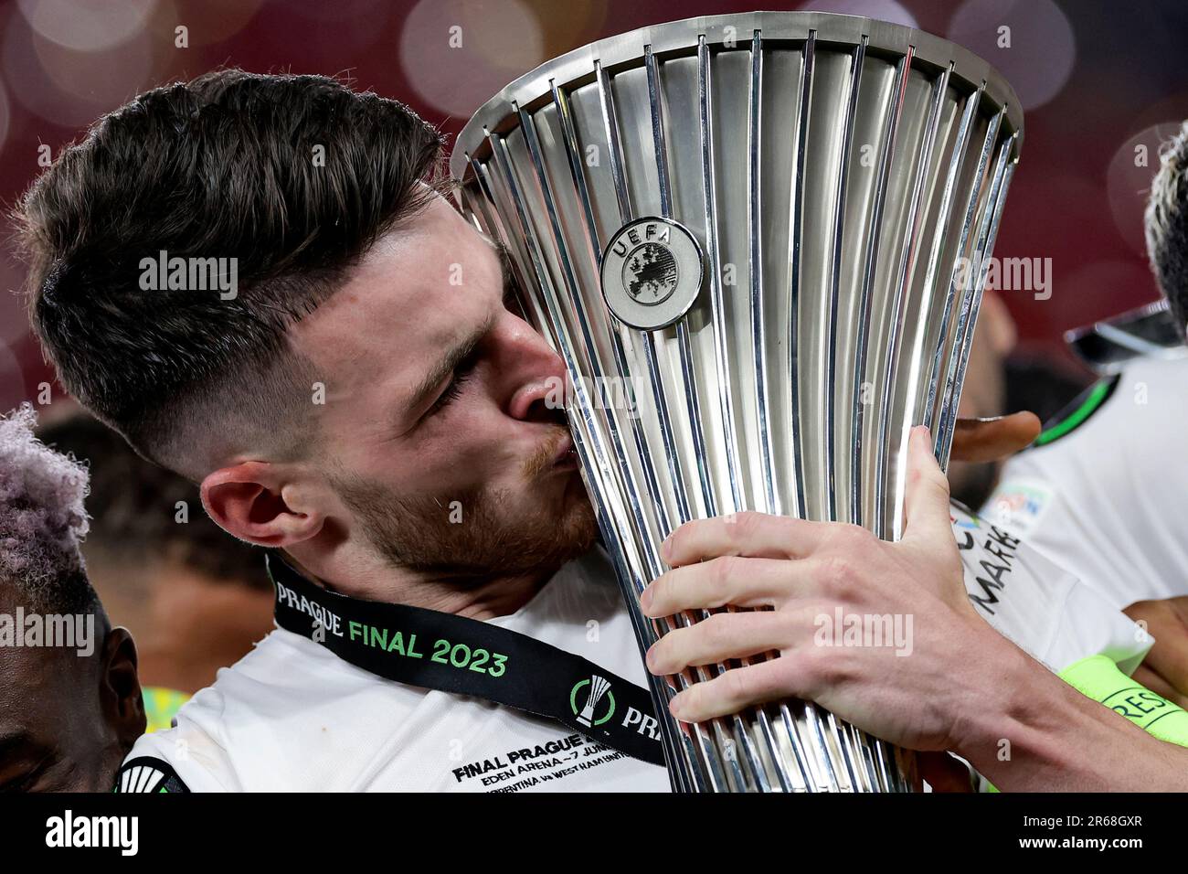 Prague, Czech Republic. 07th June, 2023. Declan Rice of West Ham United ...