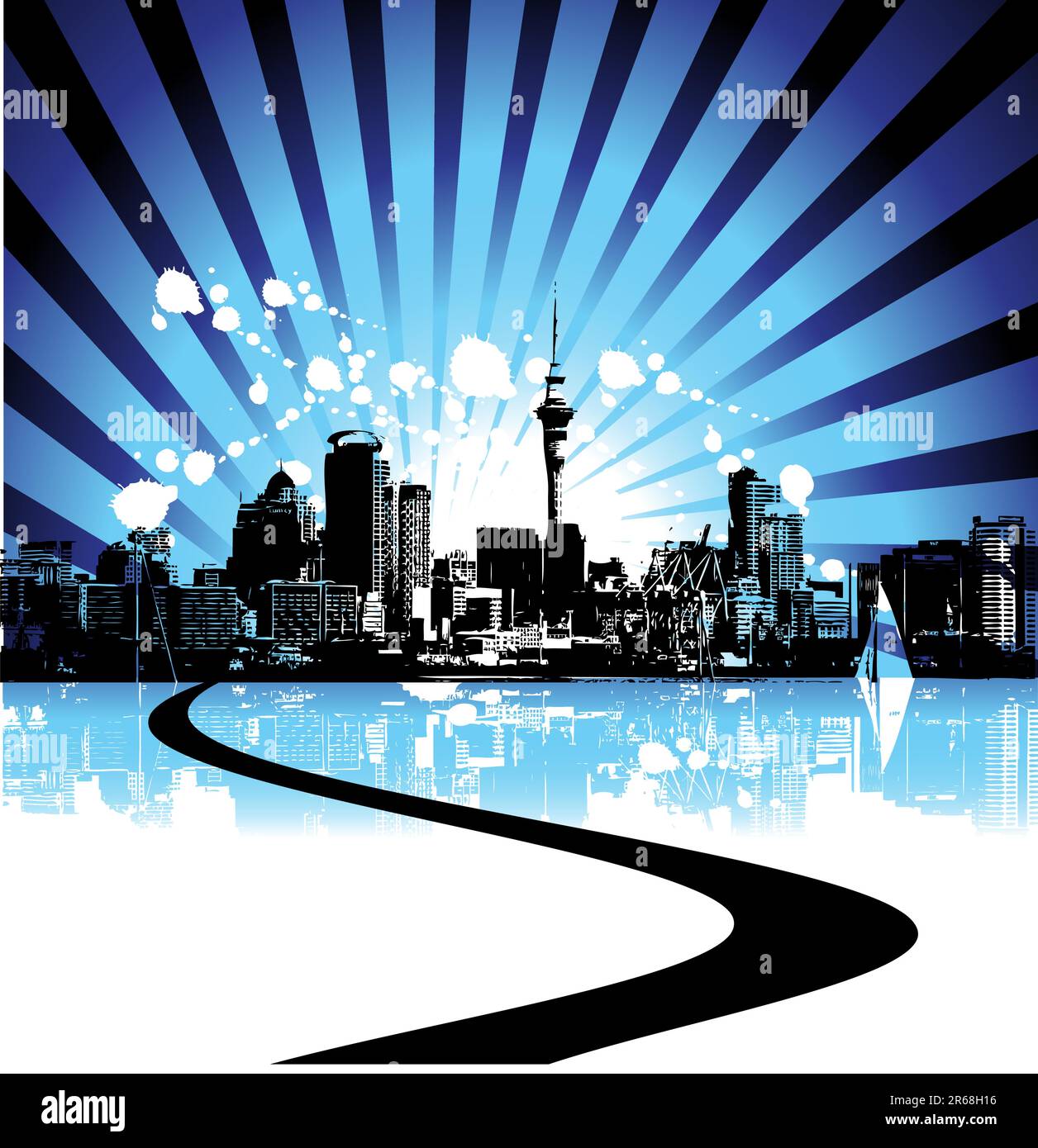 Cityscape background, urban art Stock Vector Image & Art - Alamy