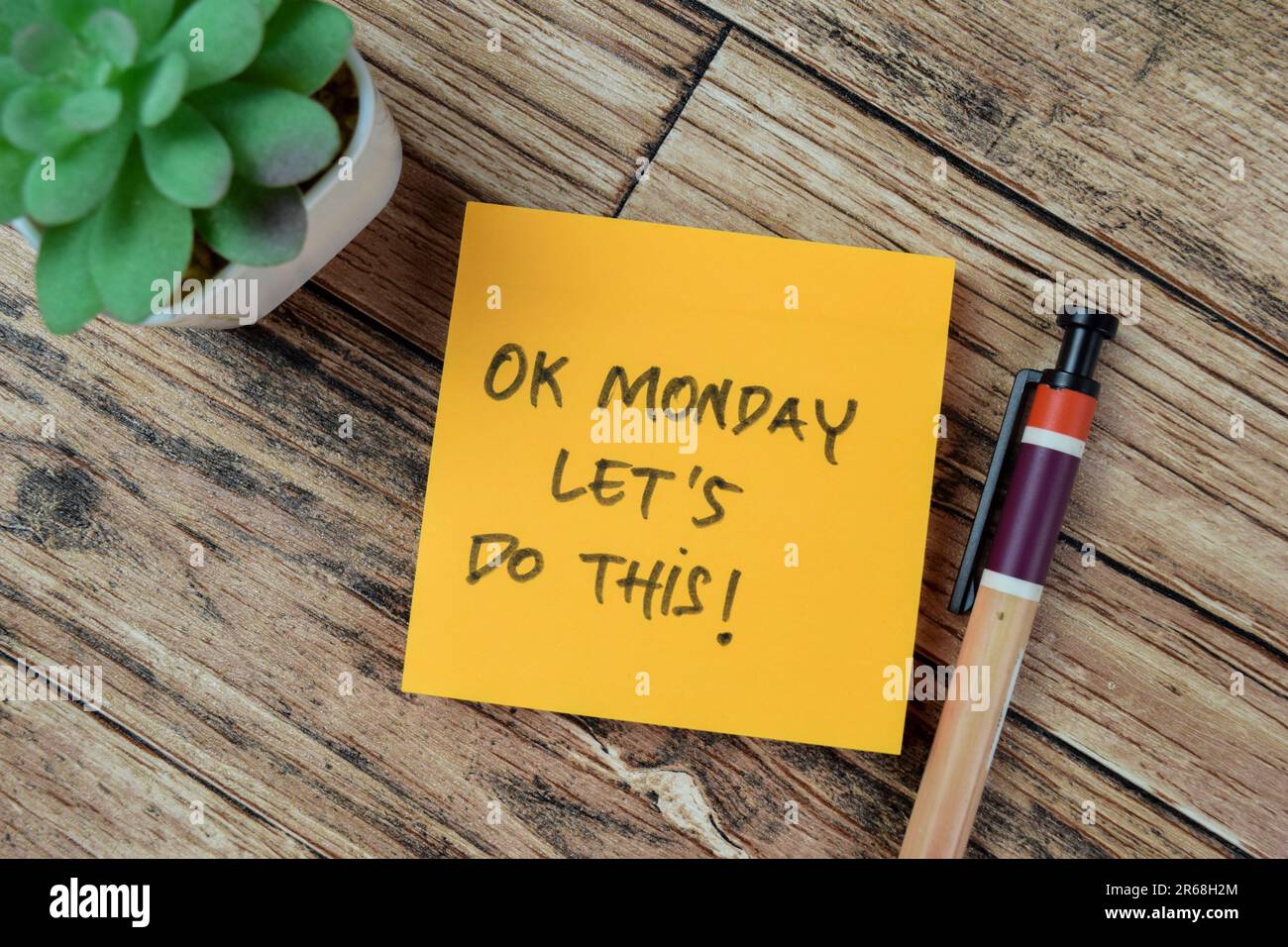 Happy monday motivational sign on hi-res stock photography and images ...
