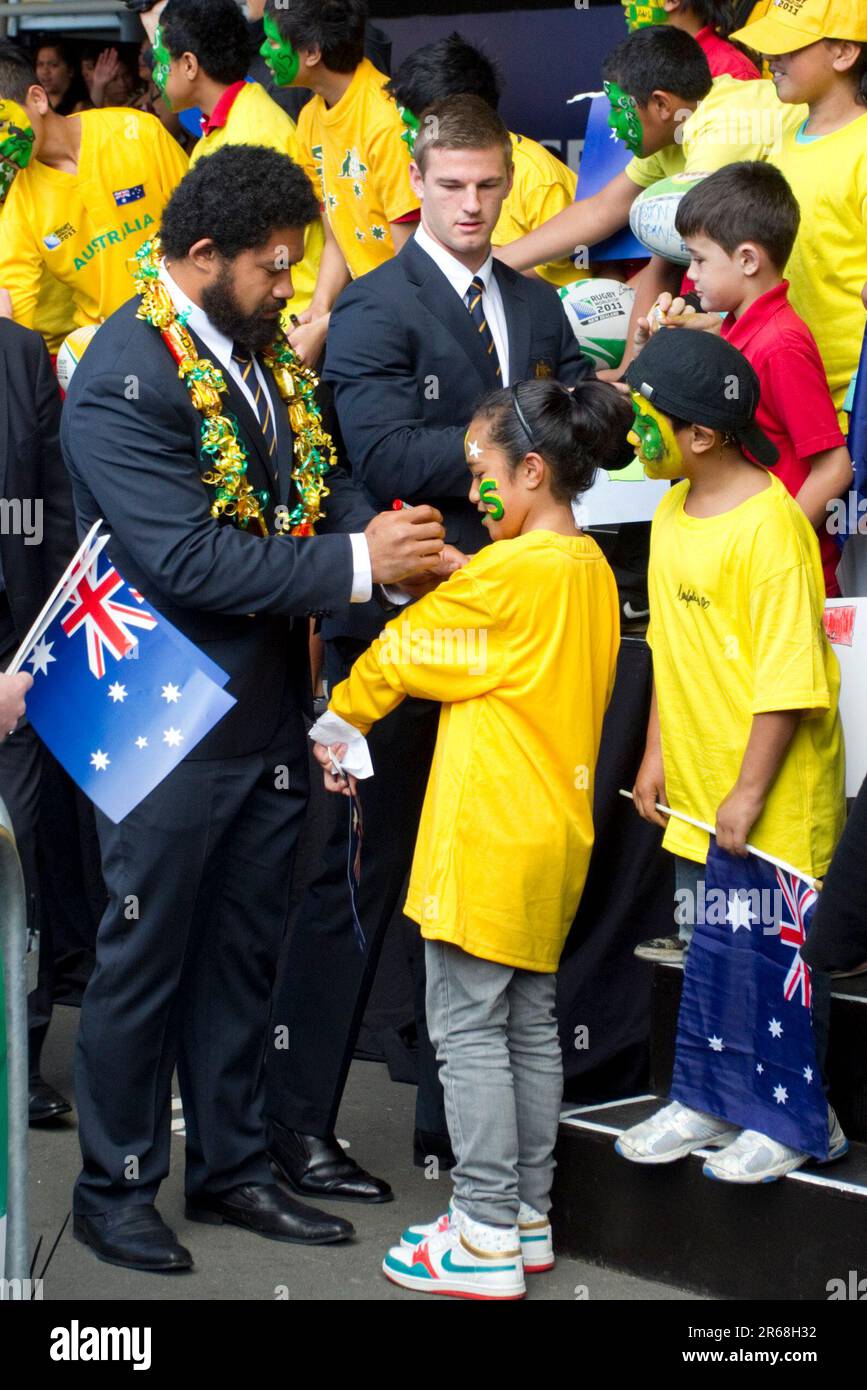 Australia rugby team hi-res stock photography and images - Alamy