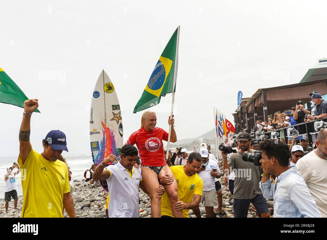 Tamanique, El Salvador. 07th June, 2023. Tati Weston Webb of Brazil ...