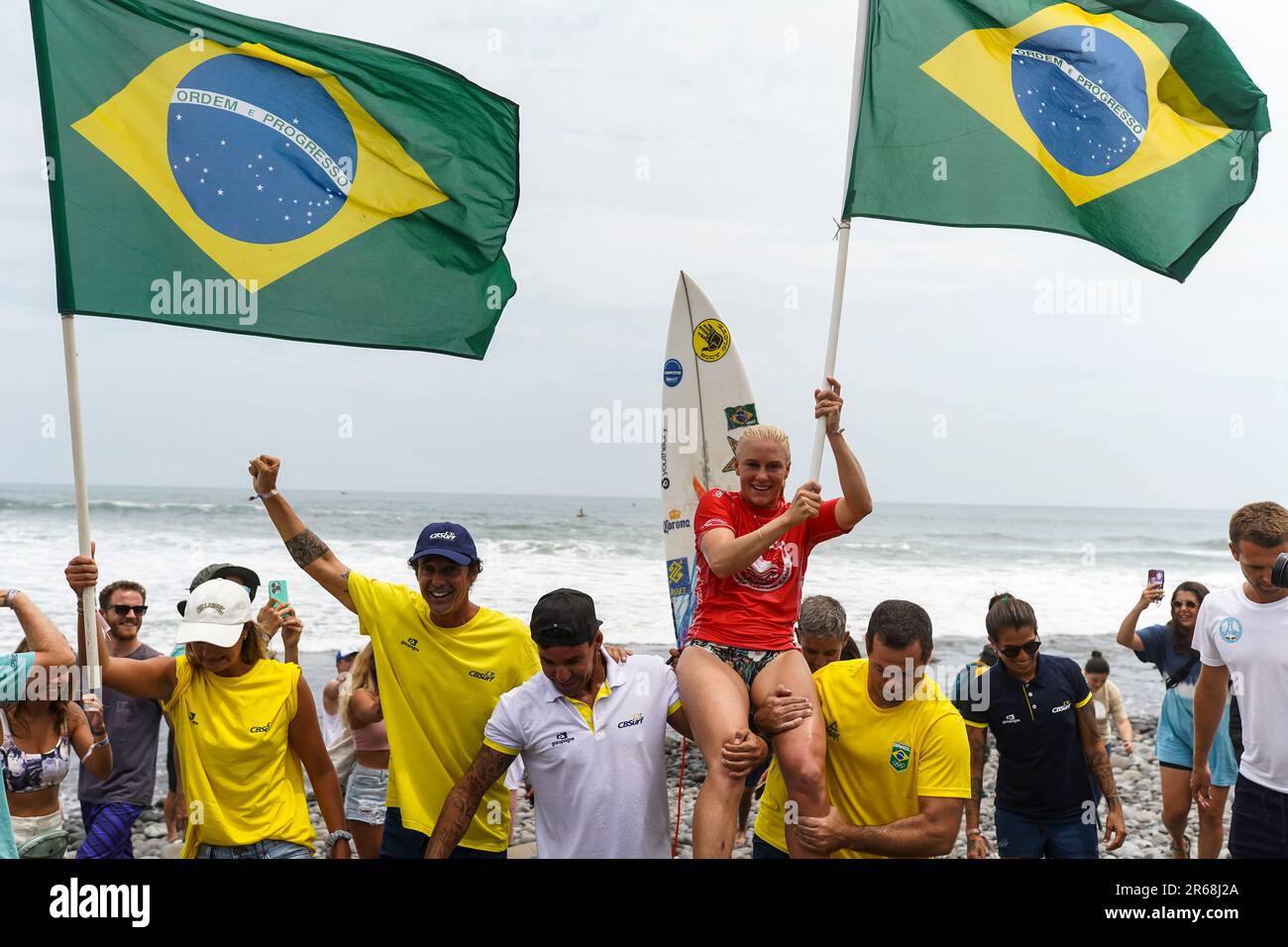 Tamanique, El Salvador. 07th June, 2023. Tati Weston Webb of Brazil ...