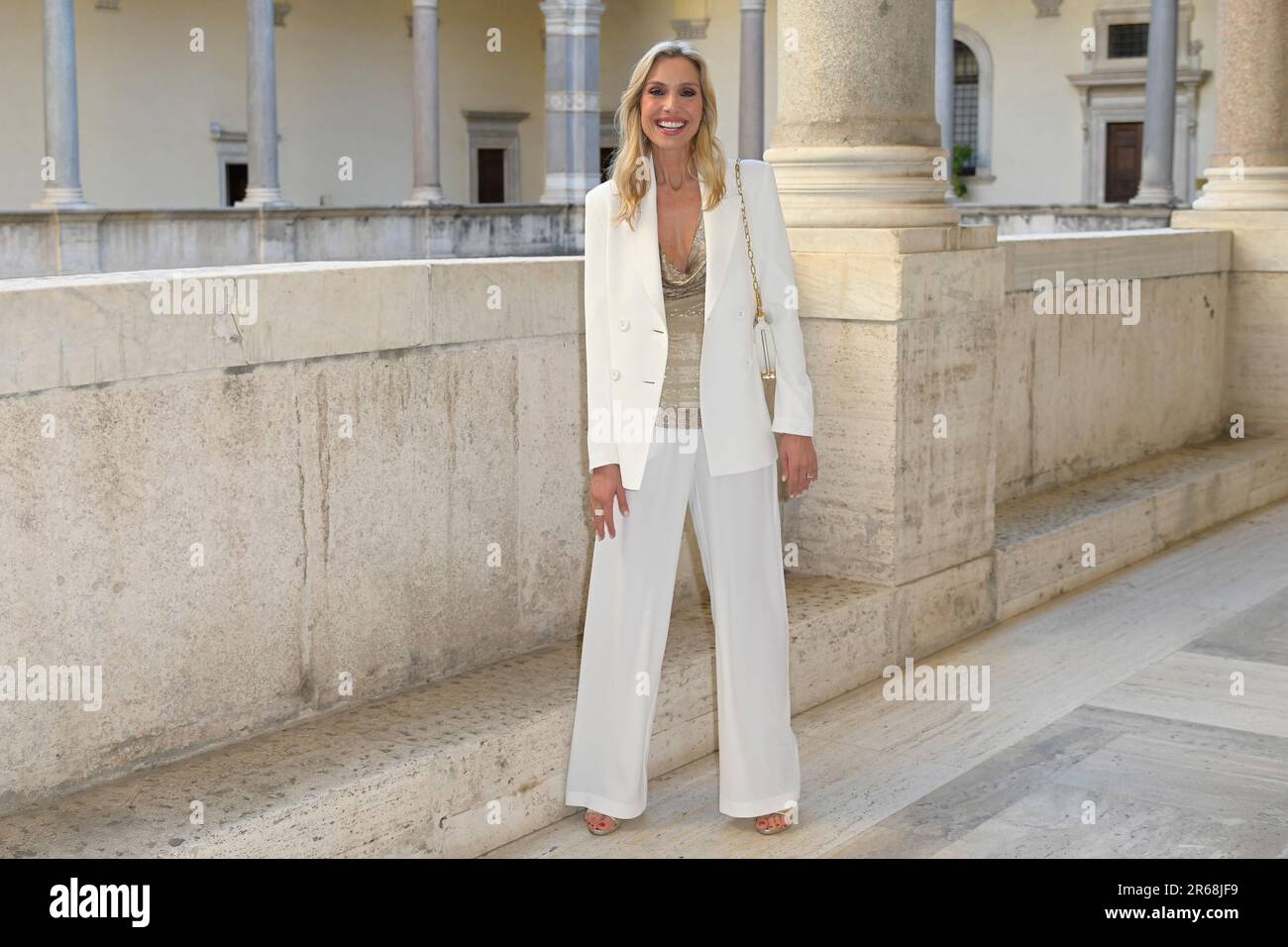 Rome, Italy. 07th June, 2023. Monica Marangoni attends the Premio ...